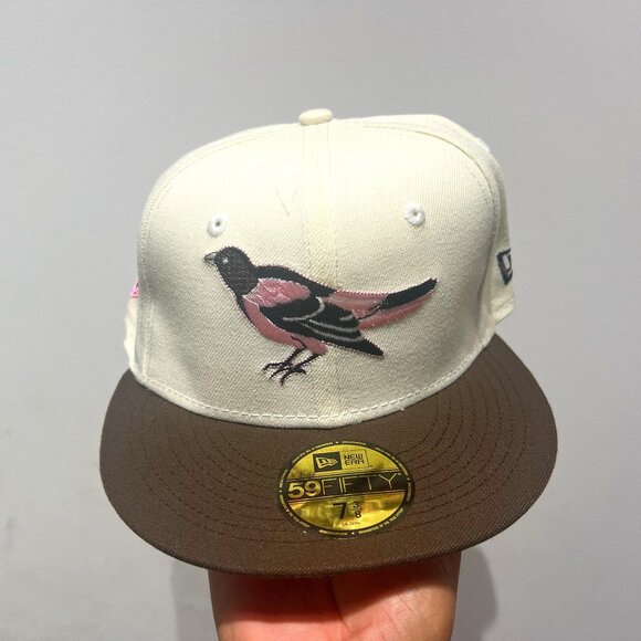 New Era | Accessories | Baltimore Orioles Ne Mlb Size 7 38 Cream Brown ...